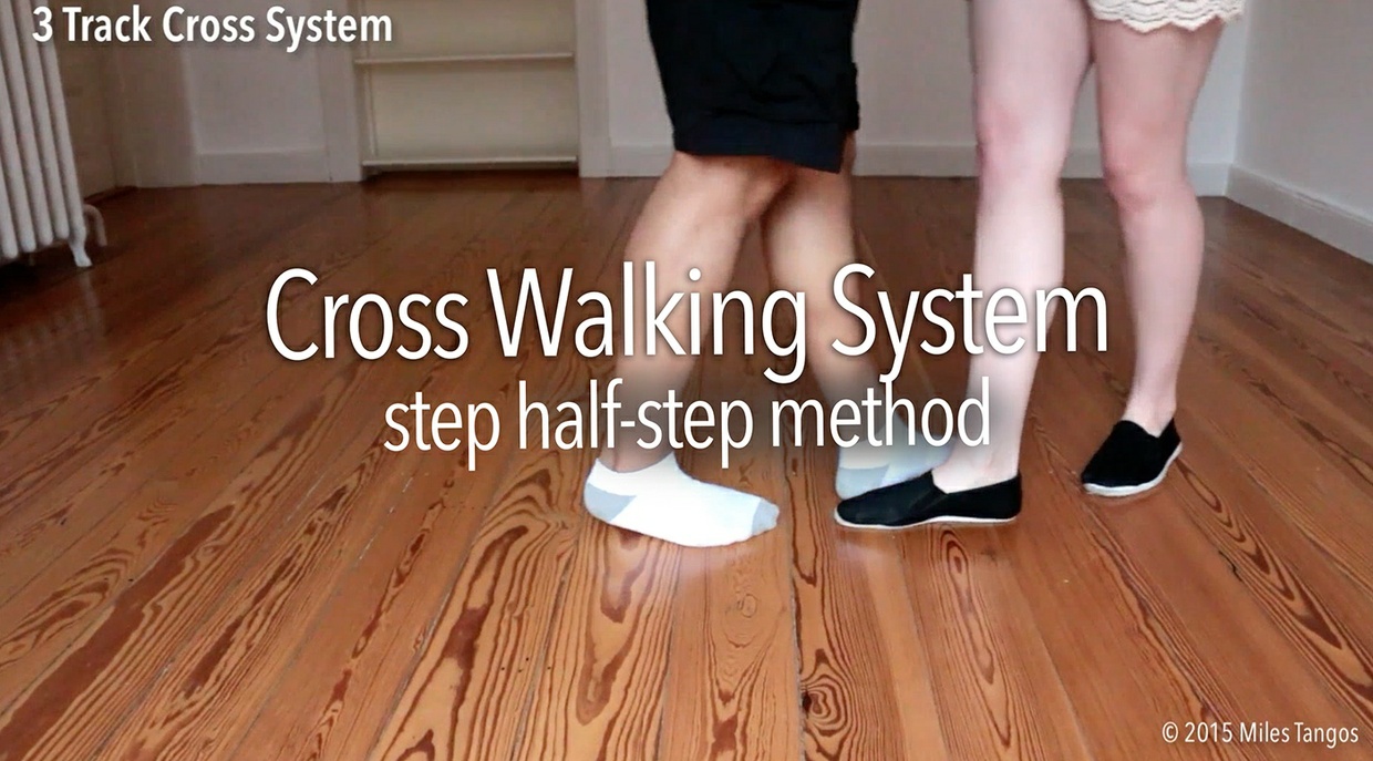 Walking – Cross System – Step-Half-Step – Tango Topics