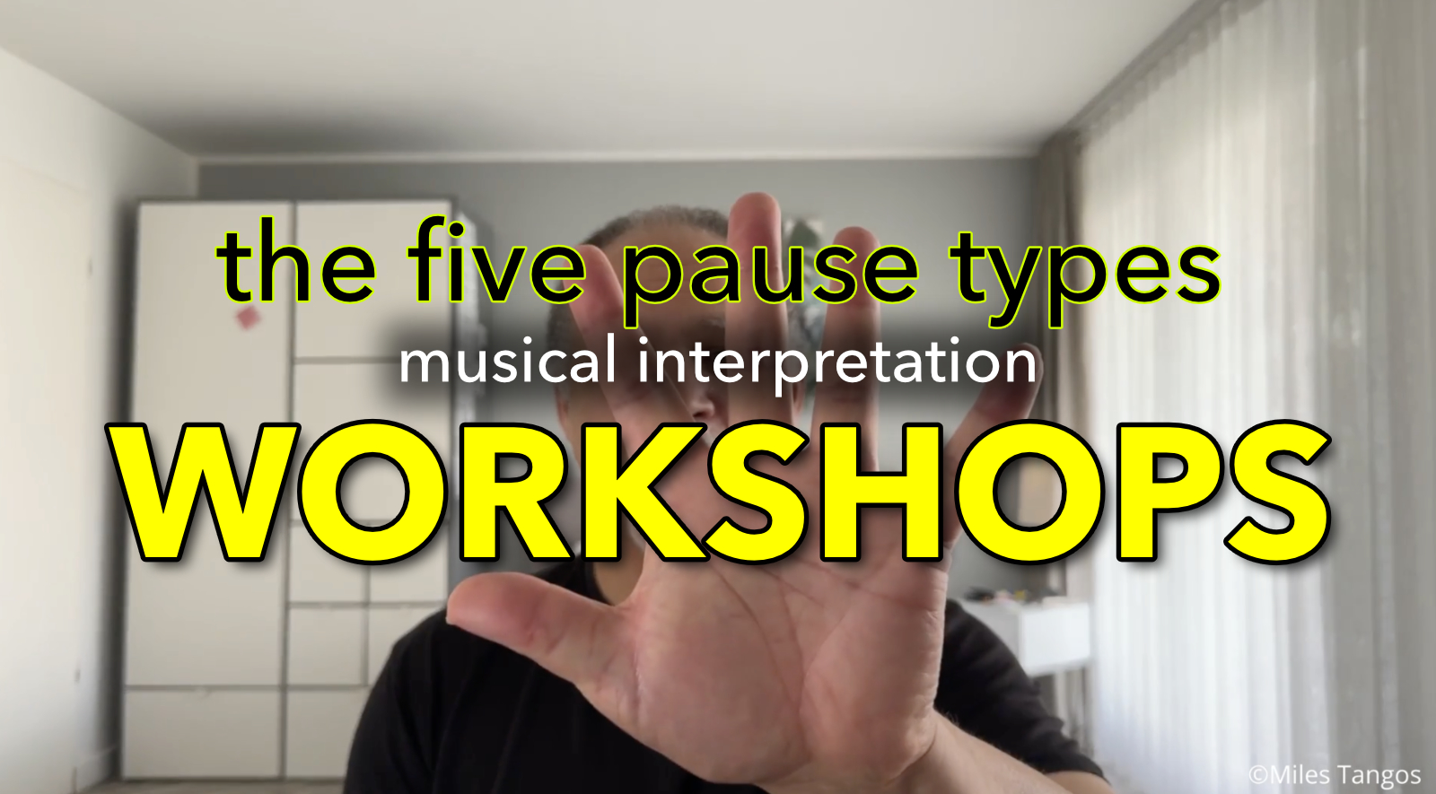 Musical Interpretation Registration – Tango Topics